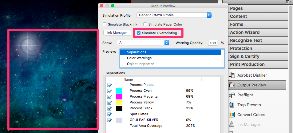 Use of Overprint | St Ives printing.com